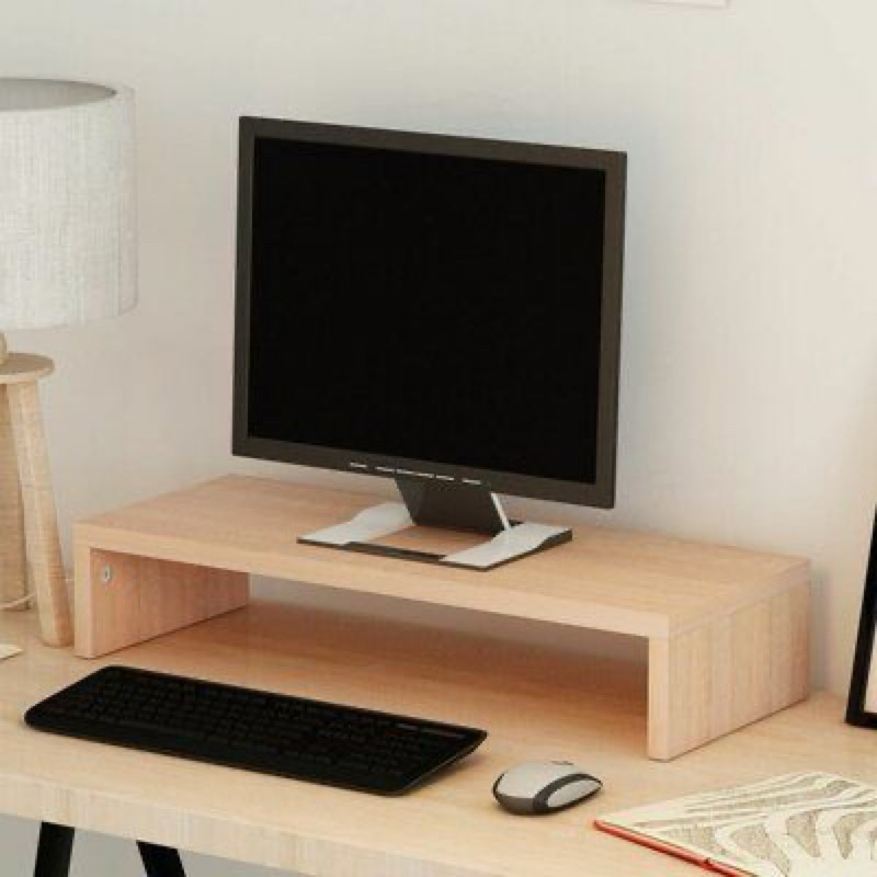Jual stand monitor panjang 60 cm lebar 25 cm Tinggi 10 cm / Meja laptop ...