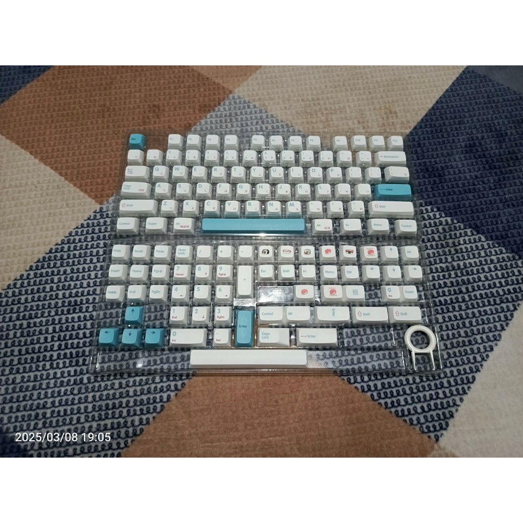 Jual Keycaps KC Sushi Hiragana PBT Dye Sub XDA Profile 1xx Keys ...