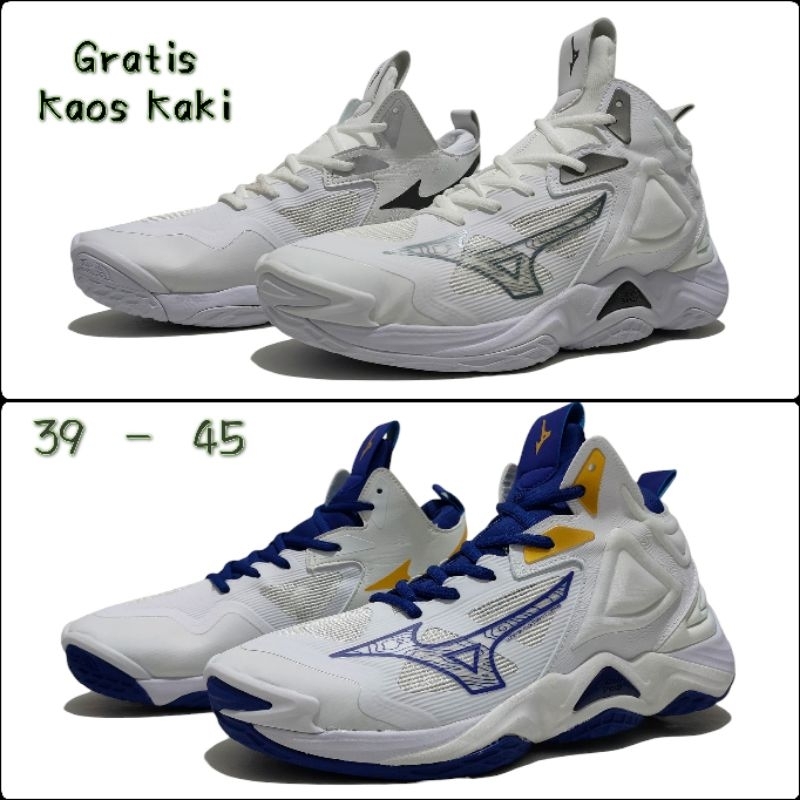 Jual Mizuno Wave Momentum 3 Mid / Sepatu Volly Mizuno / Sepatu Mizuno ...