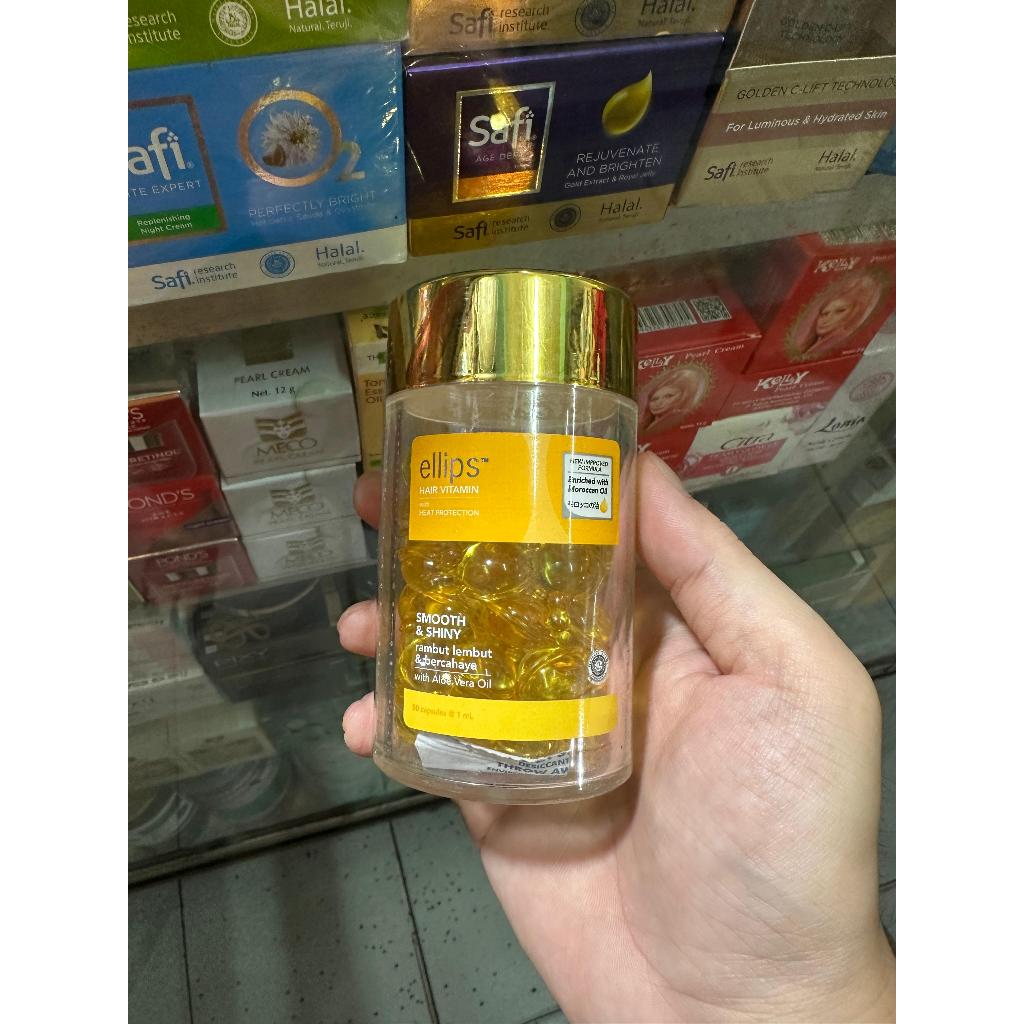 Jual ELLIPS Hair Vitamin Kuning 50 capsule - SMOOTH & SHINY ( Rambut ...