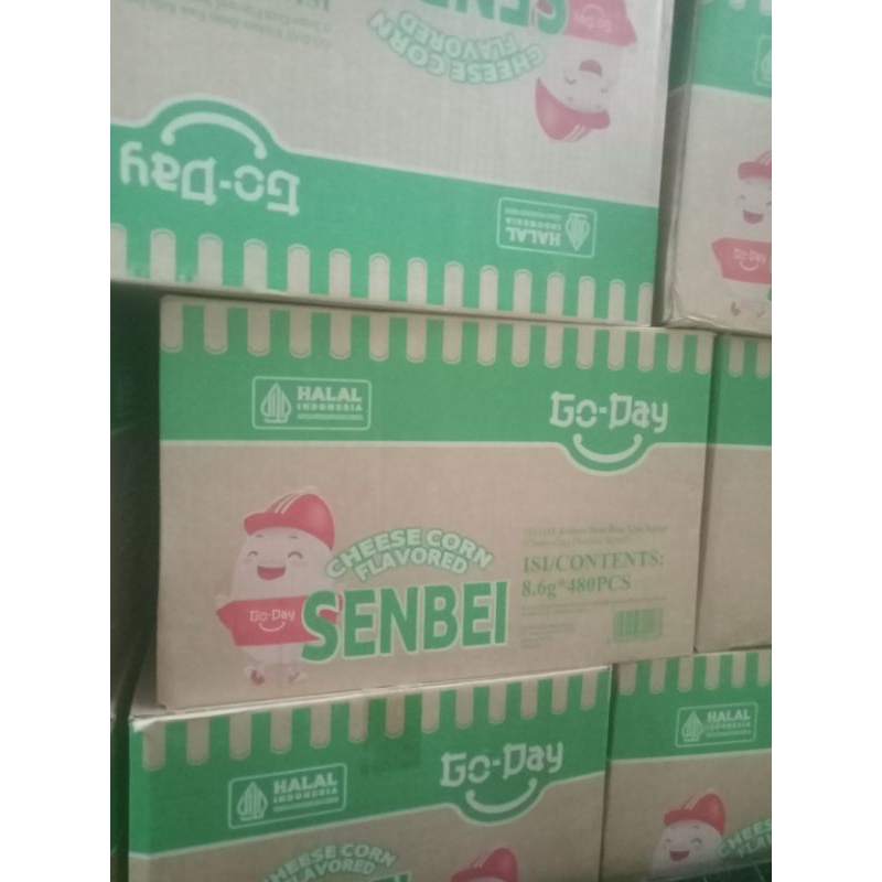 Jual go day senbei 1 karton isi 480 pcs | Shopee Indonesia