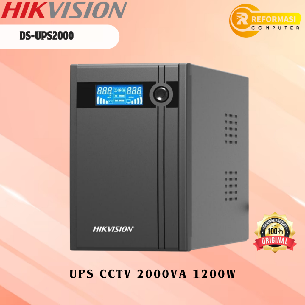 Jual HIKVISION UNIT POWER SUPPLY HIKVISION DS-UPS2000 2000VA 1200W ...