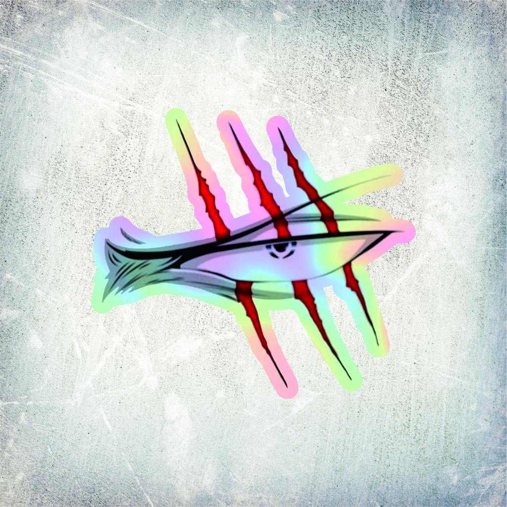 Jual STICKER HOLOGRAM MATA AKAGAME SHANKS ANIME ONE PIECE | Shopee ...