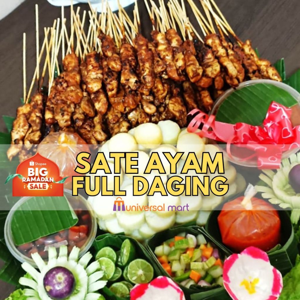 Jual Tumpeng Sate Ayam Sate Tampah Porsi Bervariasi | Shopee Indonesia