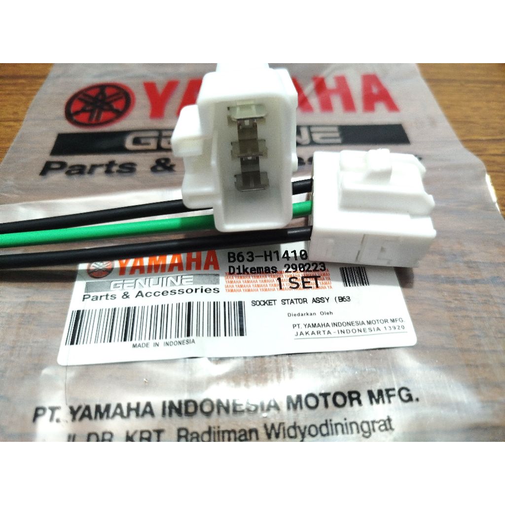 Jual KABEL SOKET SPULL NMAX AEROX FREEGO LEXI B63-H1410-00 | Shopee ...