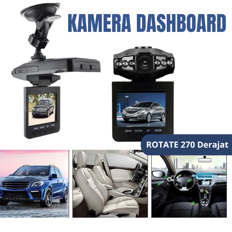 Jual Kamera Dashboard Mobil Perekam Video HD DVR Car Camera Recorder 6 ...