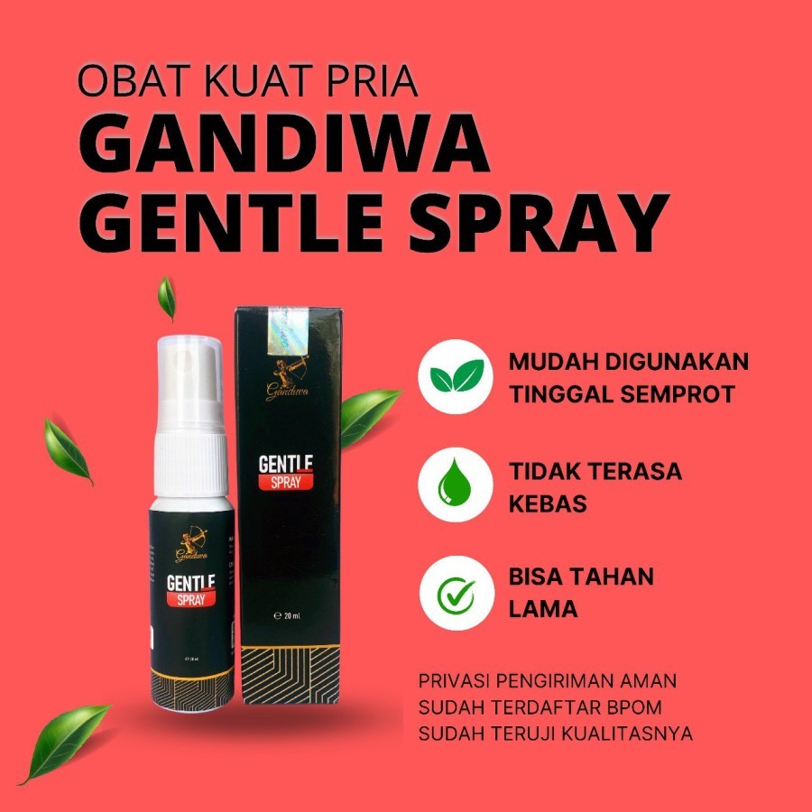 Jual A1 BPOM Gandiwa Gentle Spray Minyak pijat obat kuat oles original ...