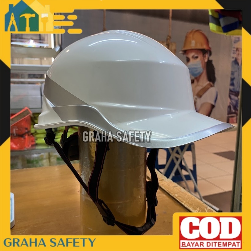 Jual Helm MSA Baseball Putih - Safety Helmet Proyek Inner Fastarck ...
