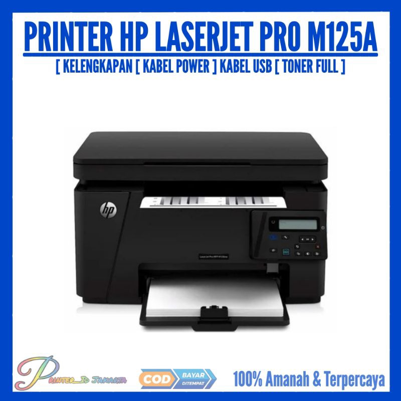 Jual Printer Hp Laserjet Pro M125a Siap Pakai | Shopee Indonesia