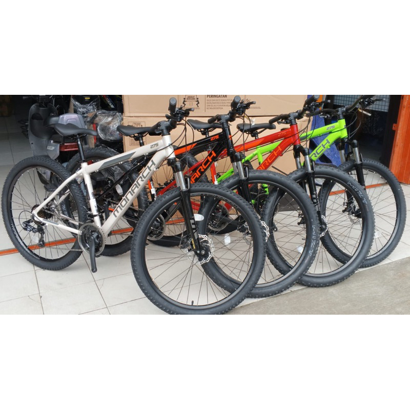Jual SEPEDA MTB 27.5 INCH MONARCH ALLOY 3 x 7 GARANSI RESMI | Shopee Indonesia