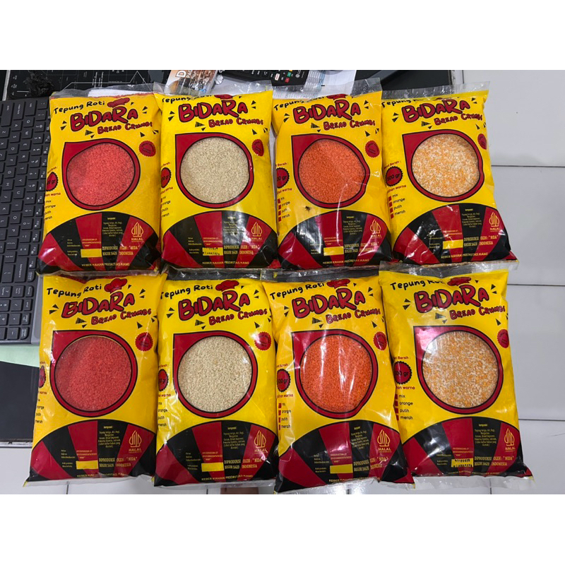Jual Tepung Roti Warna Orange 500 Gr Per PCS Merek Bidara | Shopee ...