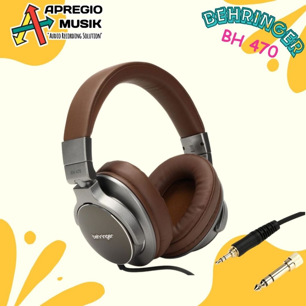 Jual Behringer BH470 BH 470 Headphone Flat monitoring | Shopee Indonesia