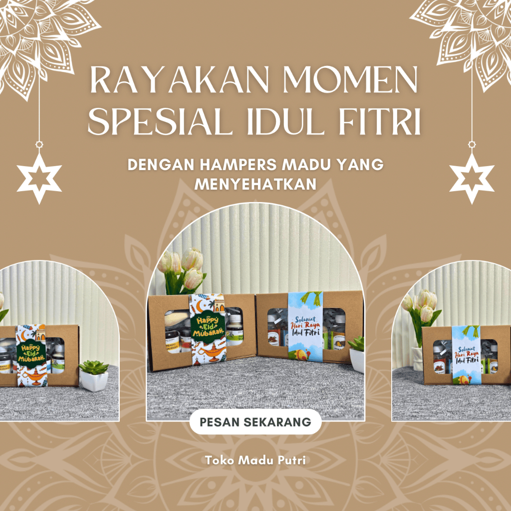 Jual [PROMO TERBATAS] Paket Hampers isi 4 jenis madu | Shopee Indonesia