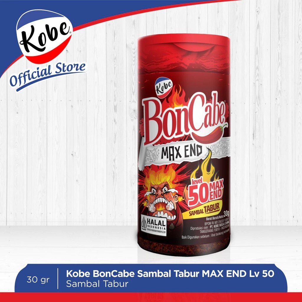 Jual BonCabe Sambal Tabur Level 50 Rasa Original Max End Botol 30gr ...