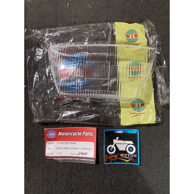 Jual mika lampu kaca lampu yamaha force one poswan crypton | Shopee ...