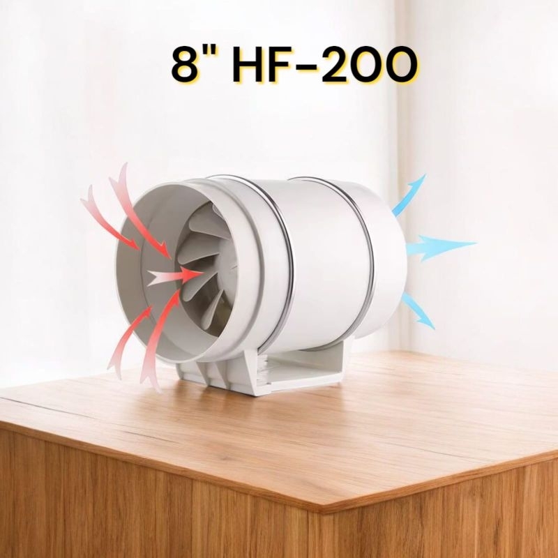 Jual blower fan 8" hisap sedot asap uap pabrik restoran 8 inch Kipas ...
