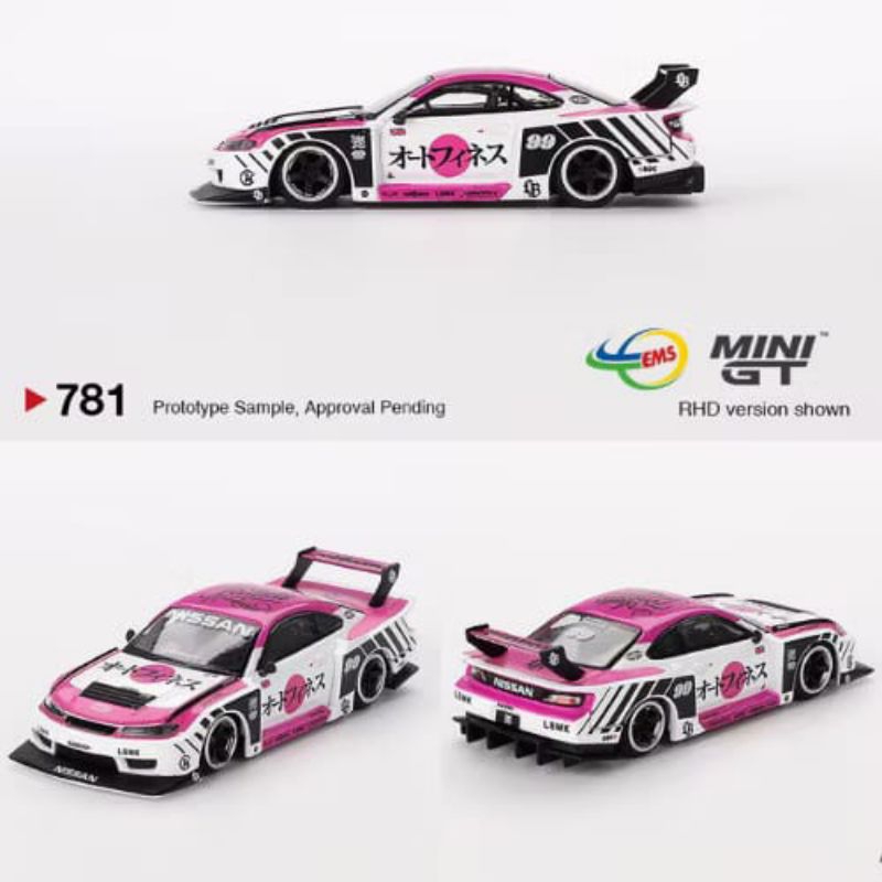 Jual Mini GT BLISTER 781 Nissan Silvia ( S15 ) LB-Super Silhoutte Auto ...