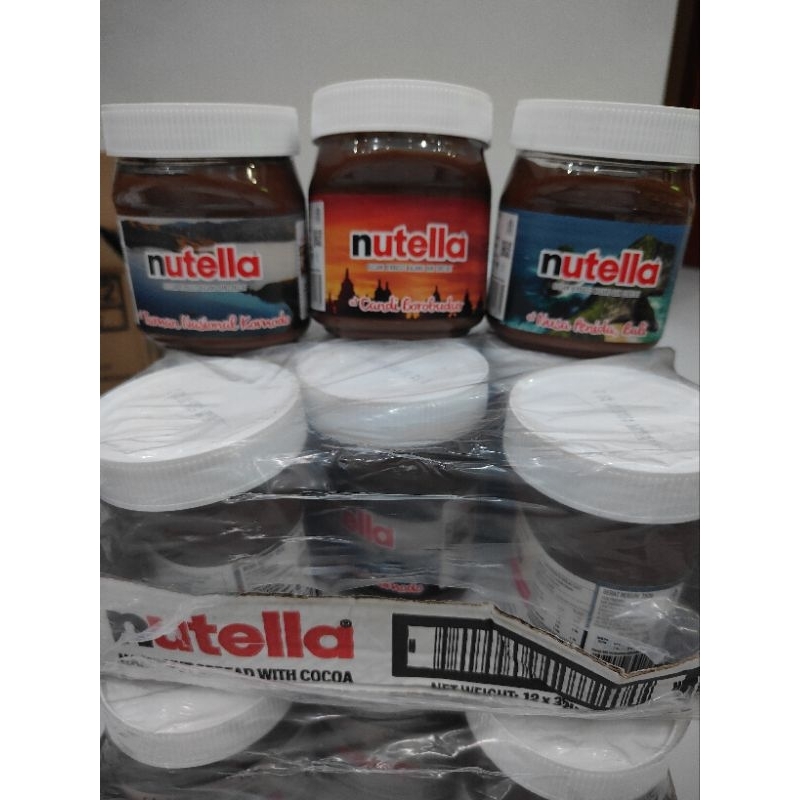Jual Nutella kemasan 350gr Exp 21 Nov 2025 Varian di kirim random ...