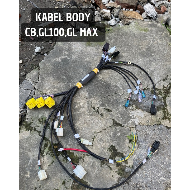 Jual KABEL BODY CB/GL 100 /GL MAX TATANAN FULL SERAT/bebas request ...