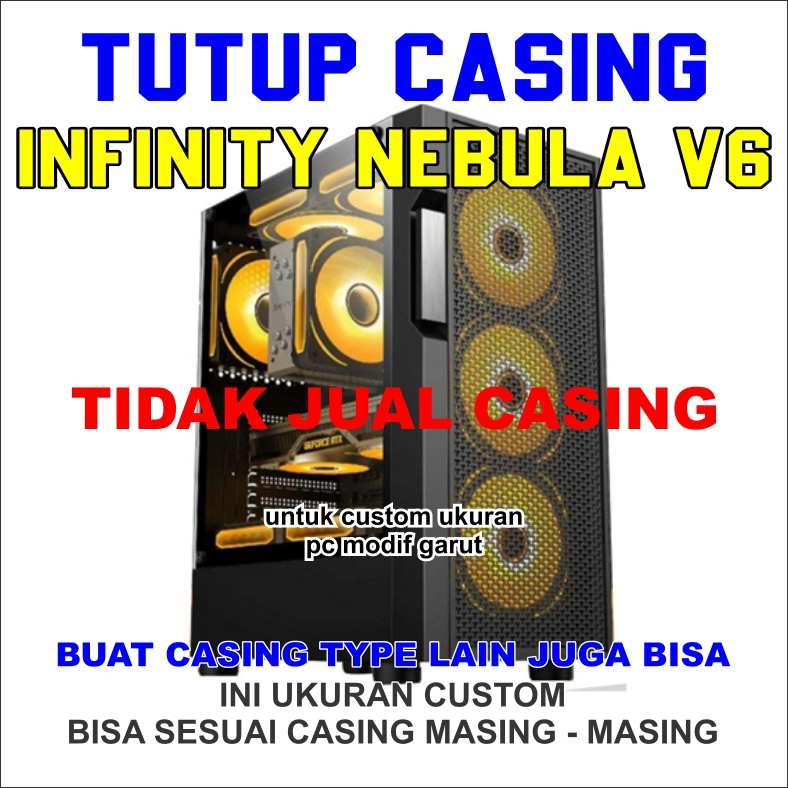 Jual SIDE PANEL INFINITY NEBULA V6 TUTUP CASING SAJA | Shopee Indonesia