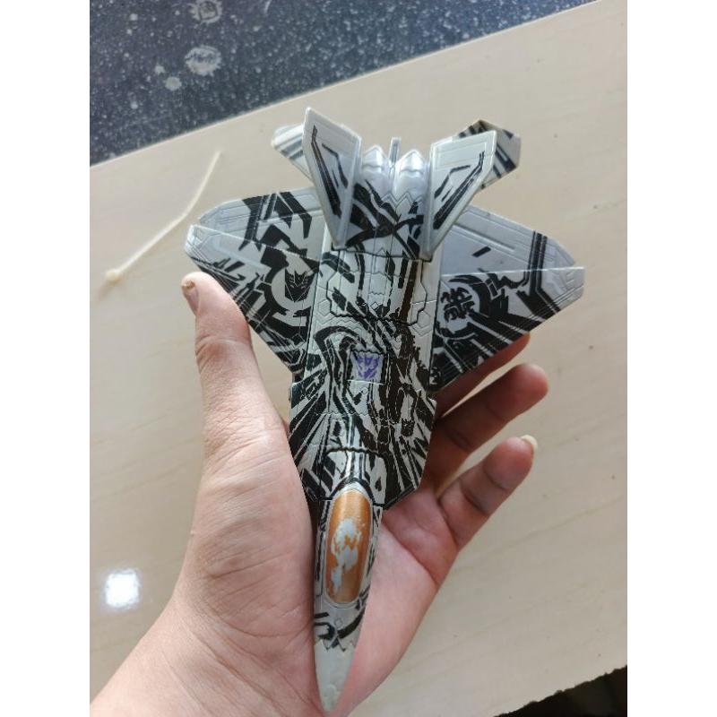 Jual Transformers Stealth force starscream Hasbro f-22 raptor plane ...