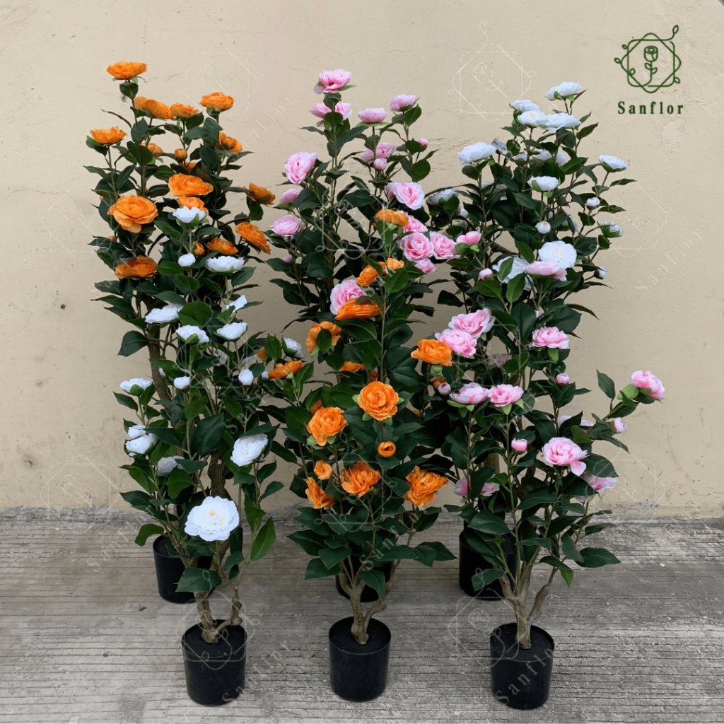 Jual CAMELLIA TREE ARTIFICIAL/ POHON ARTIFICIAL/ TANAMAN HIAS /BUNGA ...