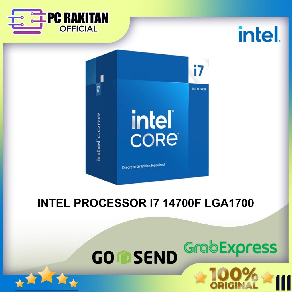 Jual INTEL PROCESSOR I7 14700F LGA1700 UP TO 5.40 GHz - BOX | Shopee ...