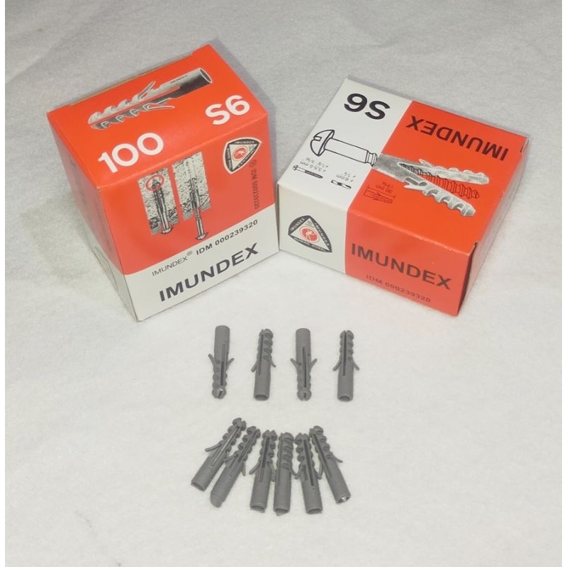 Jual Fisher Fischer Viser IMUNDEX S6 S8 Sekrup Baut tanam lubang dinding | Shopee Indonesia