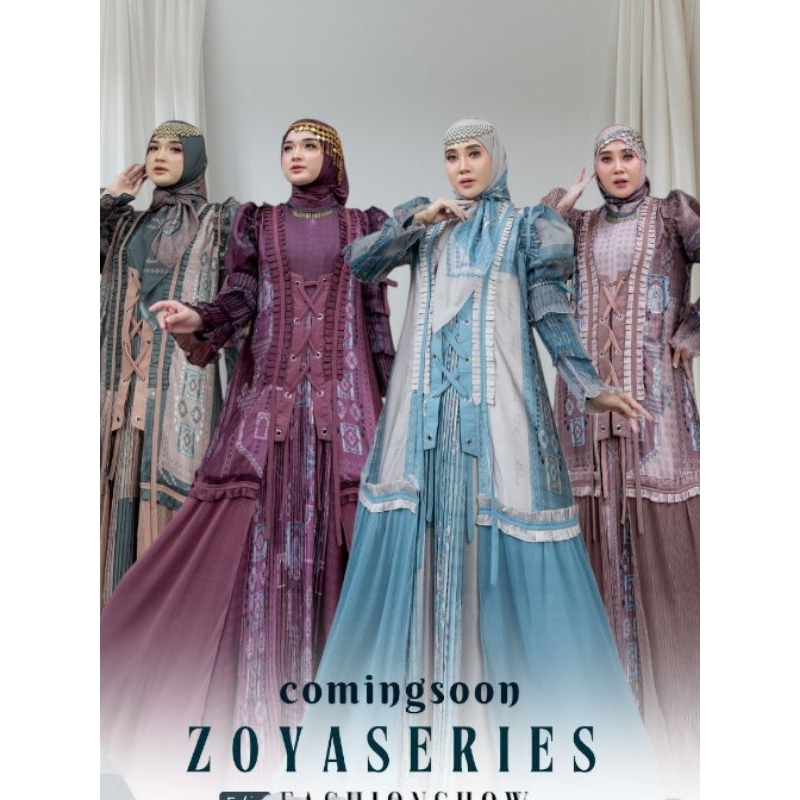 Jual ZOYA SERIES BY ALZHEA PREMIUM | Gamis Branded Sultan Premium ...