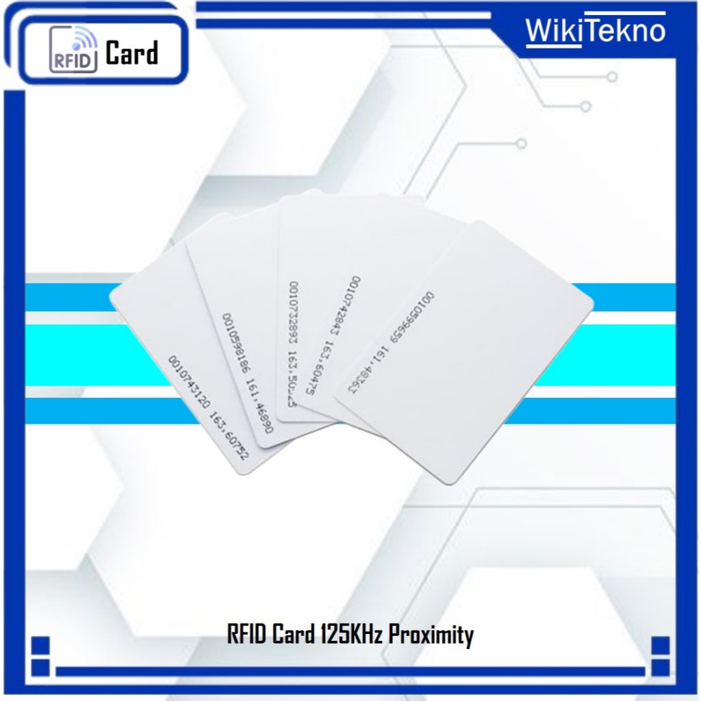 Jual Kartu RFID 125KHz Proximity - RFID Card 125 KHz | Shopee Indonesia