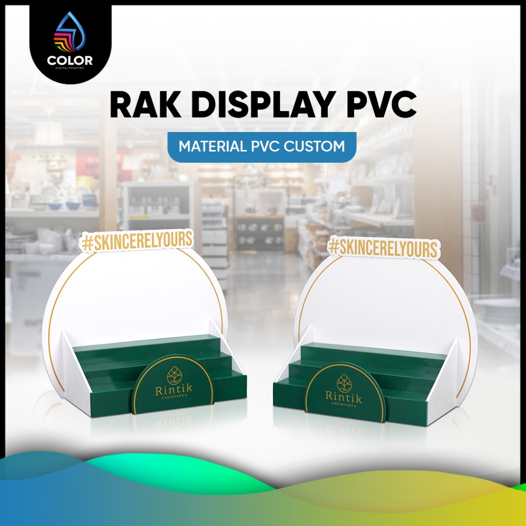 Jual Rak Display Material PVC Custom | Shopee Indonesia