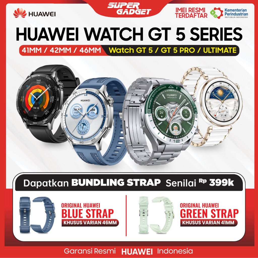 Jual HUAWEI Watch GT 5 GT5 Pro Ultimate 41mm 46mm Series Smartwatch Jam ...