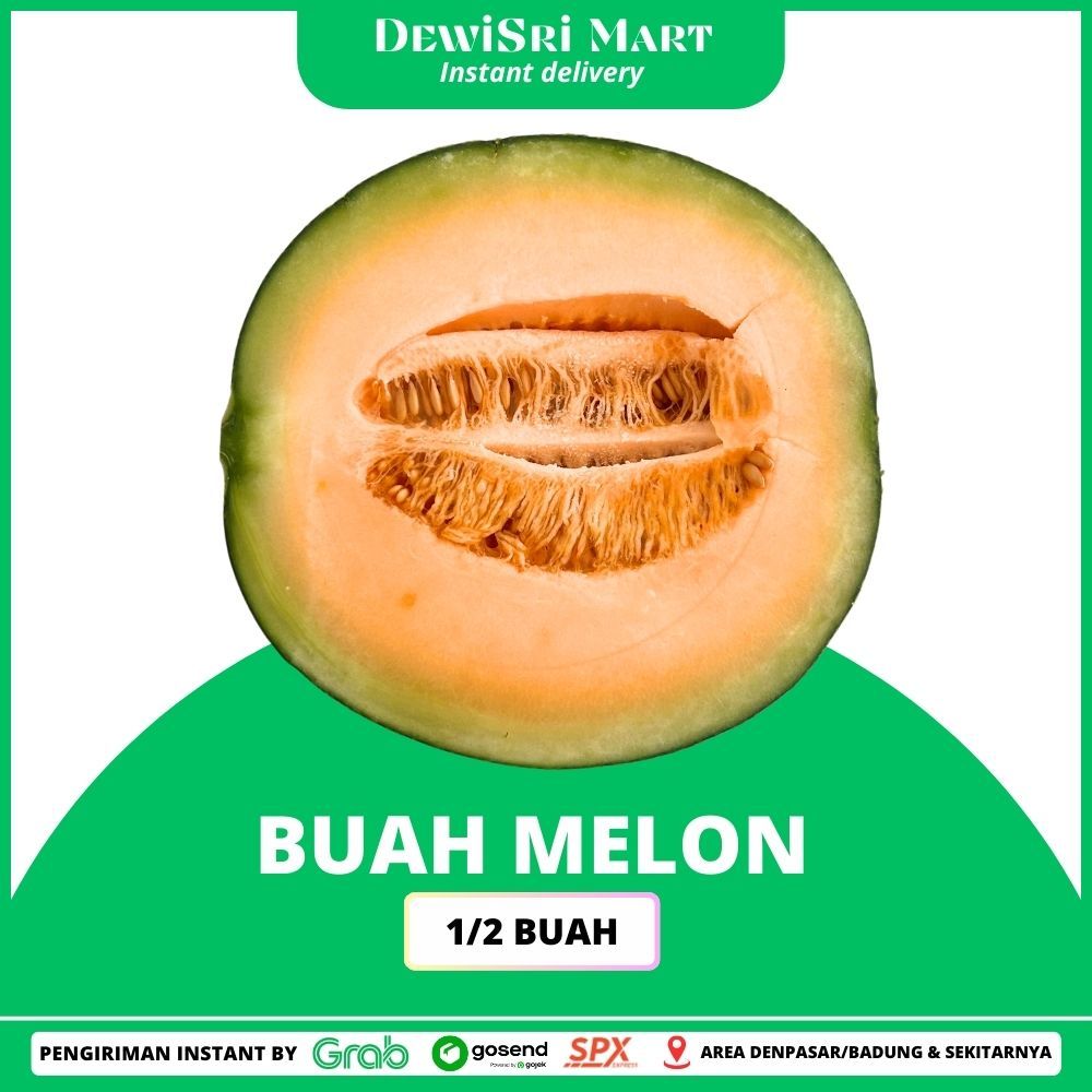 Jual Buah melon Setengah Buah - Dewi Sri Mart | Shopee Indonesia