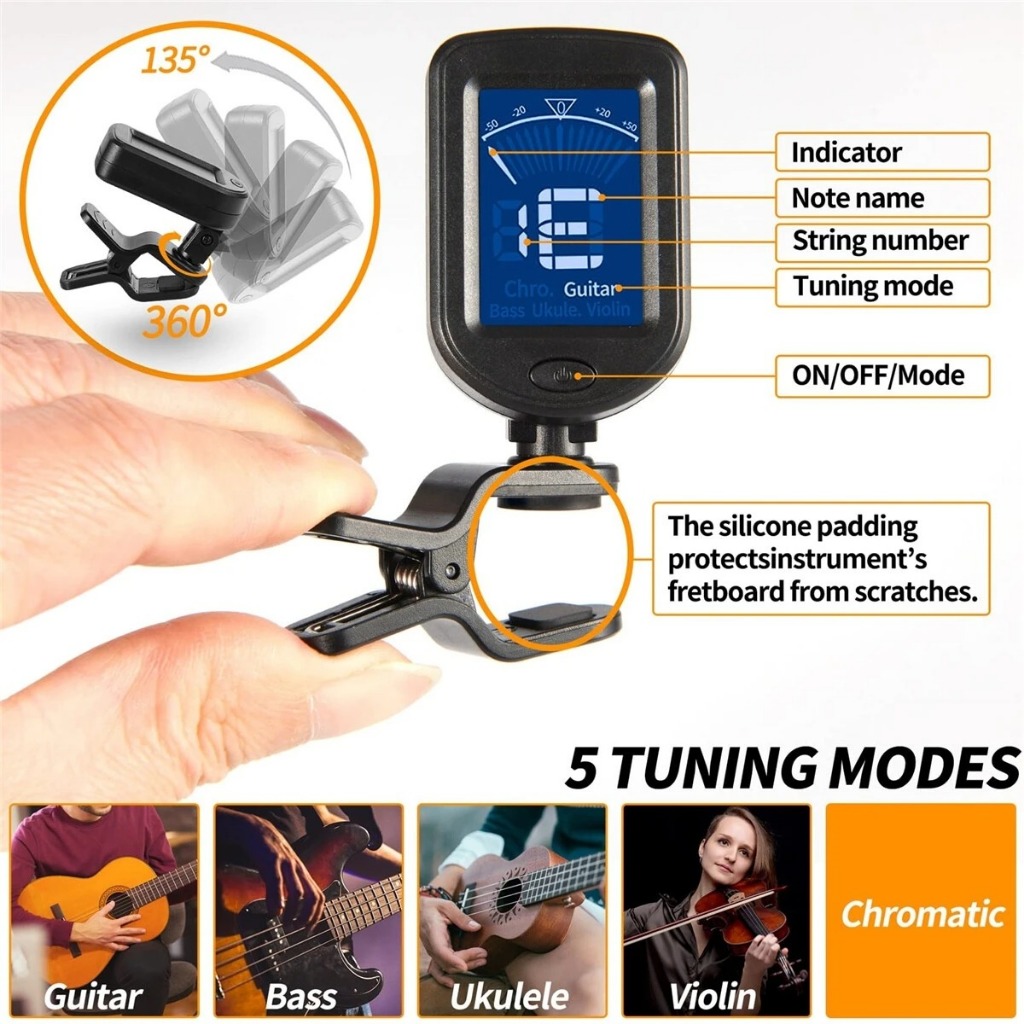 Jual Tuner Alat Stem Penyetel Gitar Akustik | Shopee Indonesia