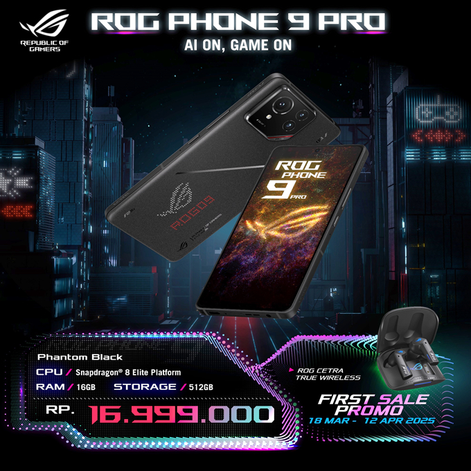 Jual ROG9 PRO Phone 16/512 1 year | Shopee Indonesia