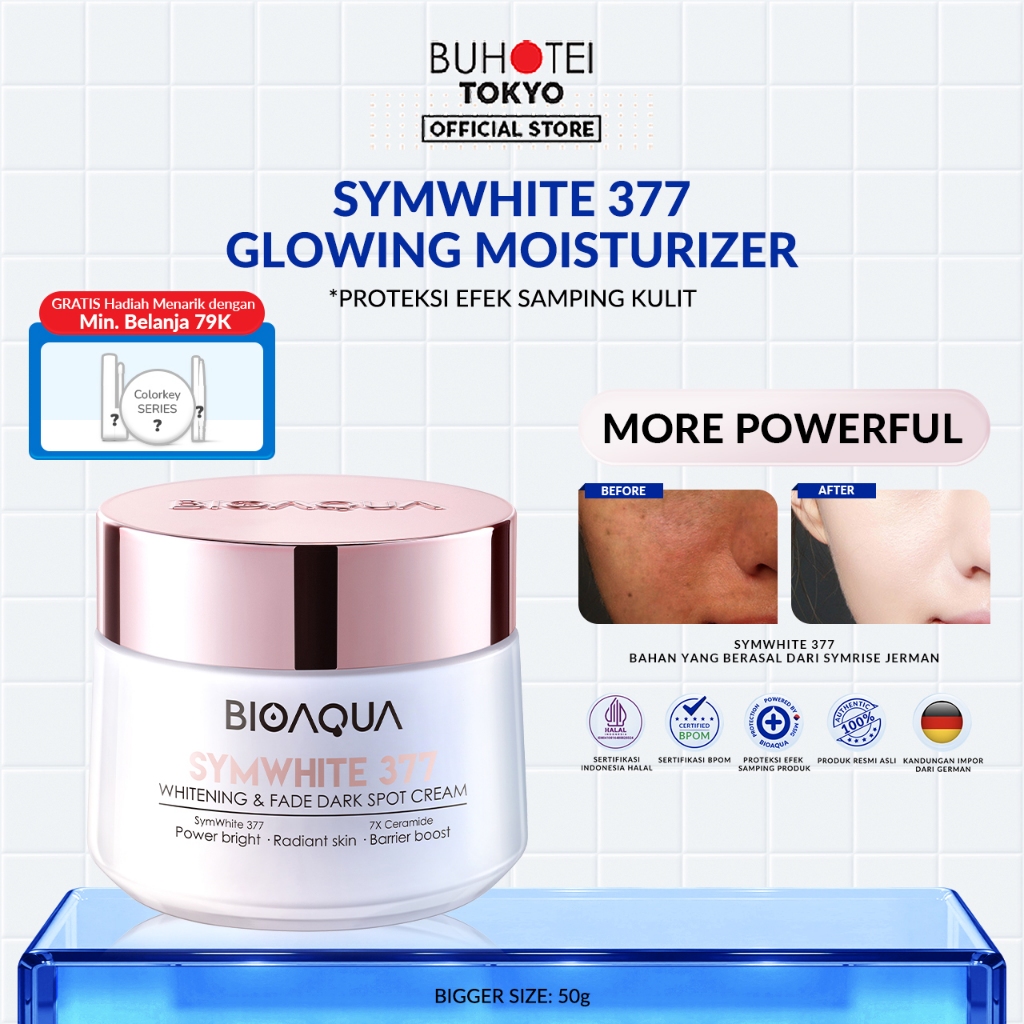 Jual 5% Niacinamide BUHOTEI BIOAQUA SymWhite 377 Whitening & Fade Dark Spot Cream Krim 50g ...