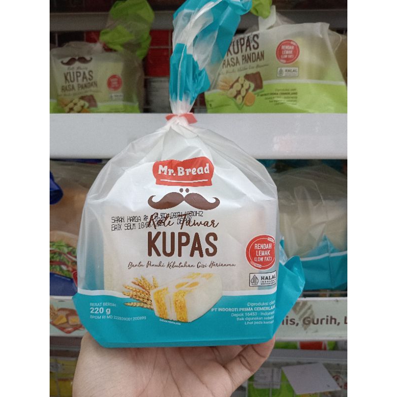 Jual Roti Mr Bread Tawar Kupas 220 Gram | Shopee Indonesia
