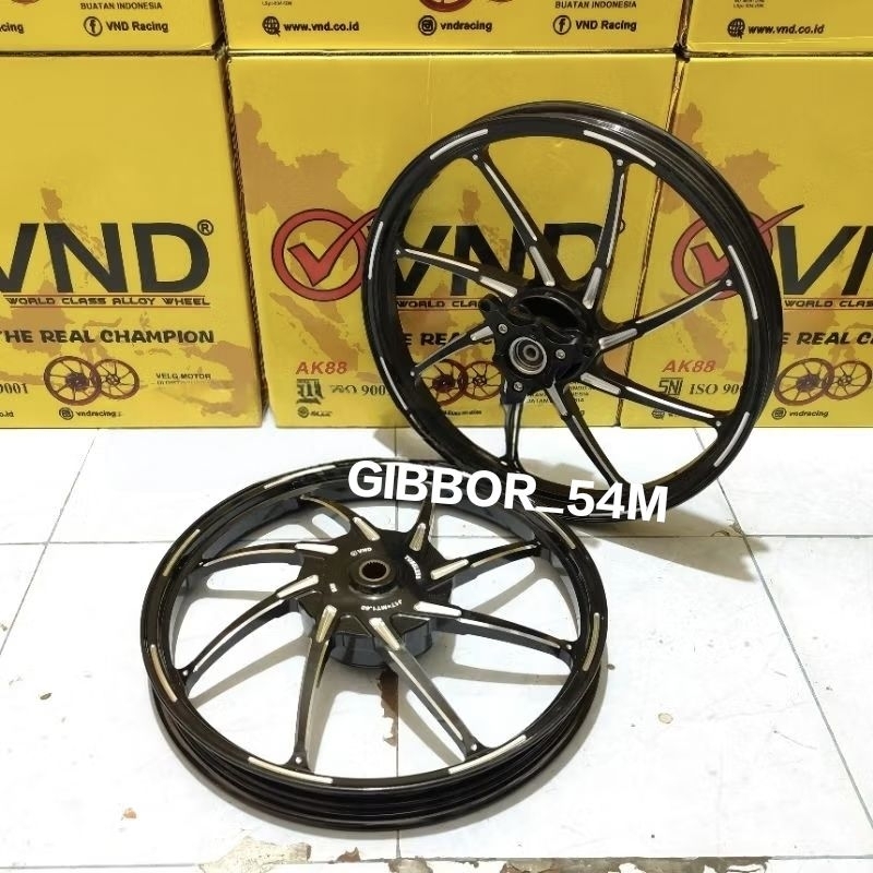 Jual Velg VND AK88 Ring 14-17 AEROX New 155 /AEROX Old 155 Ukuran Depan ...