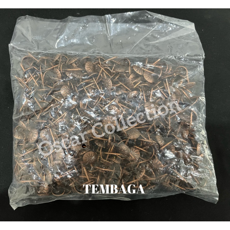 Jual paku sofa tembaga / paku payung bunga tembaga/ paku antik / paku ...