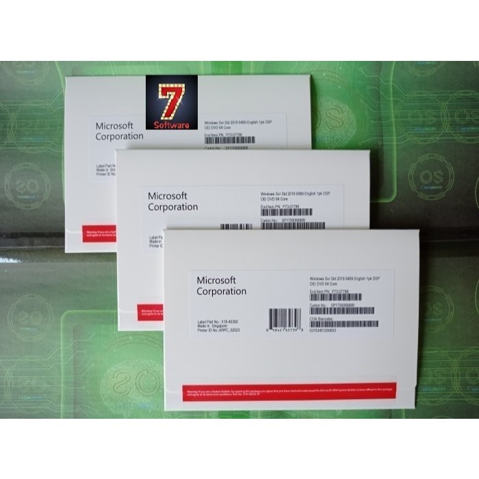 Jual Winserver 2019 Datacenter 64 core included 5 CAL original full ...