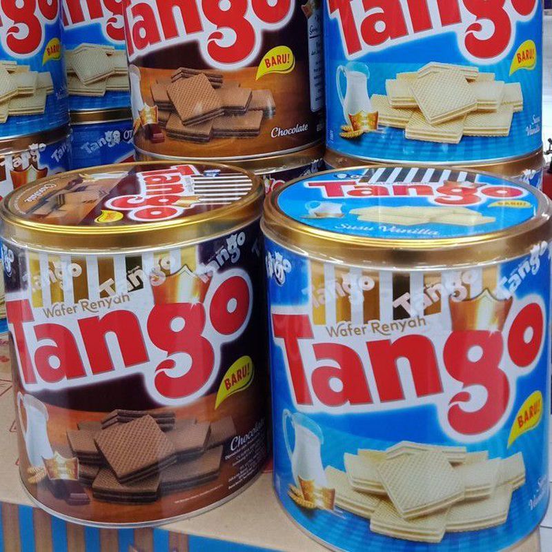 Jual TANGO WAFER VANILLA / COKLAT KALENG 240g | Shopee Indonesia