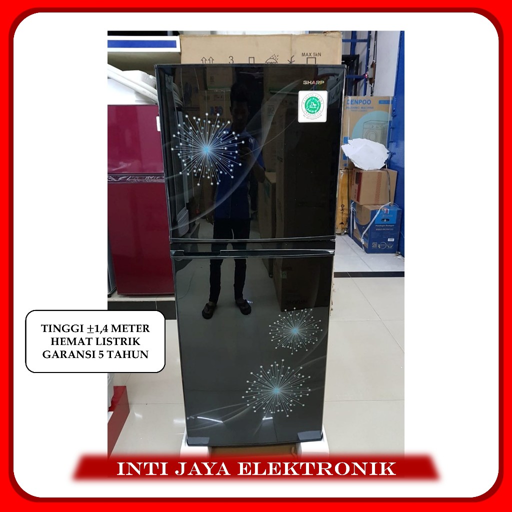 Jual KULKAS SHARP 2 PINTU KAPASITAS 187 LITER SJ237MG / SJ236MG TANPA ...