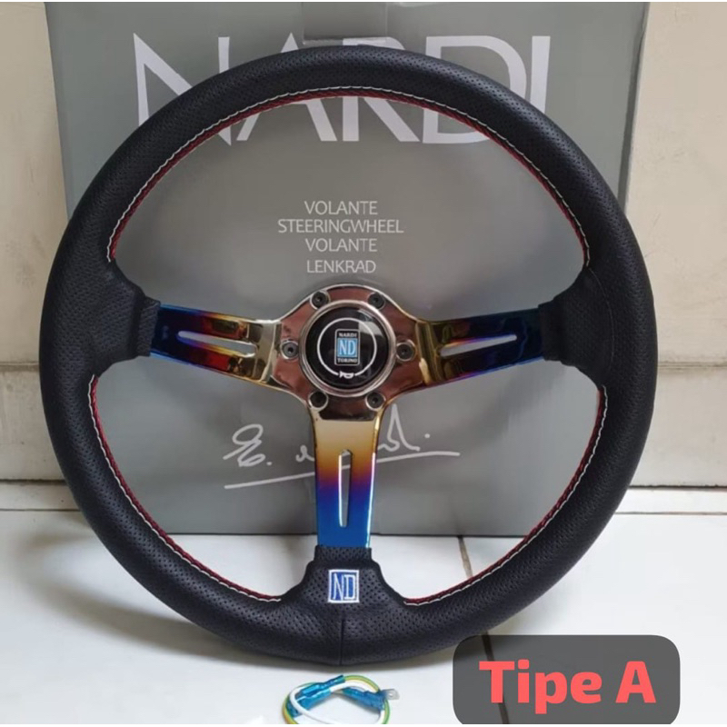 Jual STIR STEER SETIR RACING 14 INCH MOBIL IMPORT NARDI TITANIUM ...