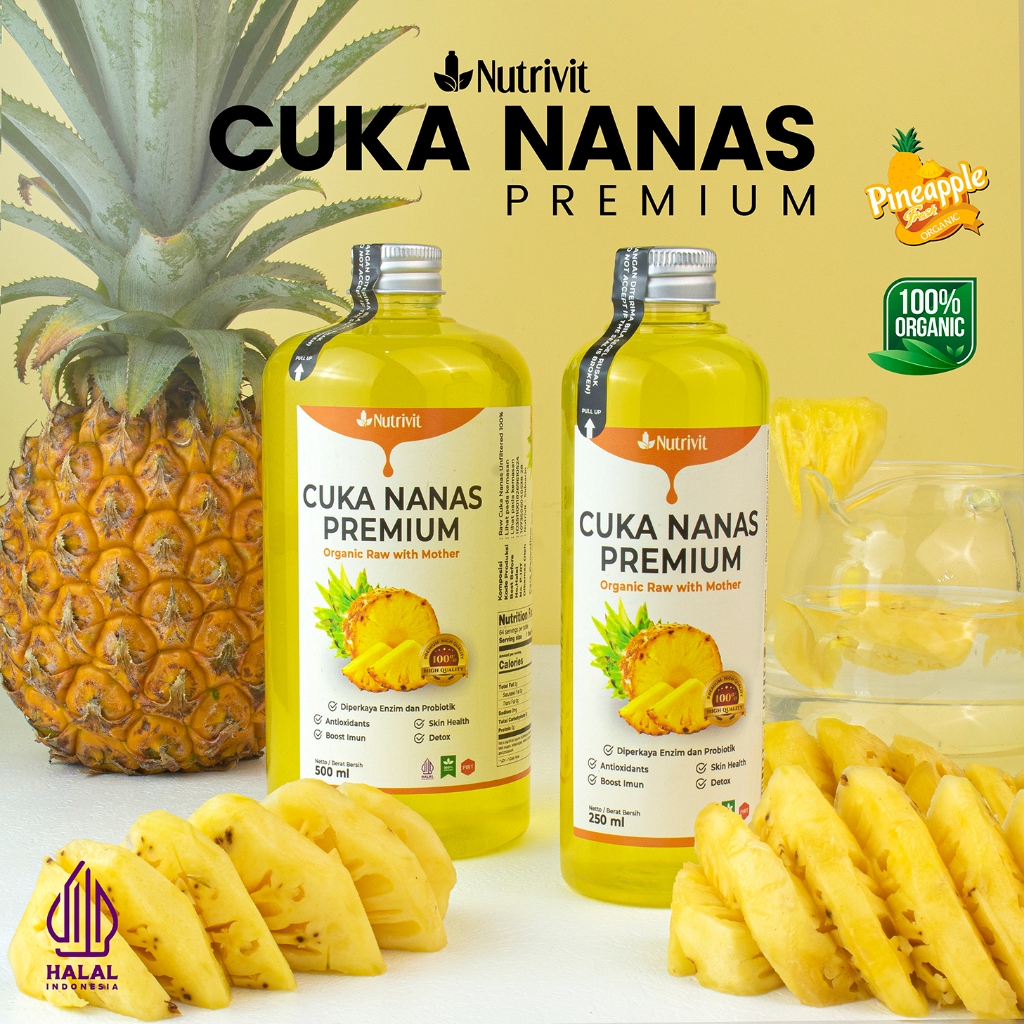 Jual Nutrivit - Cuka Nanas Original 250ml Dengan Inang Cuka Turunkan ...