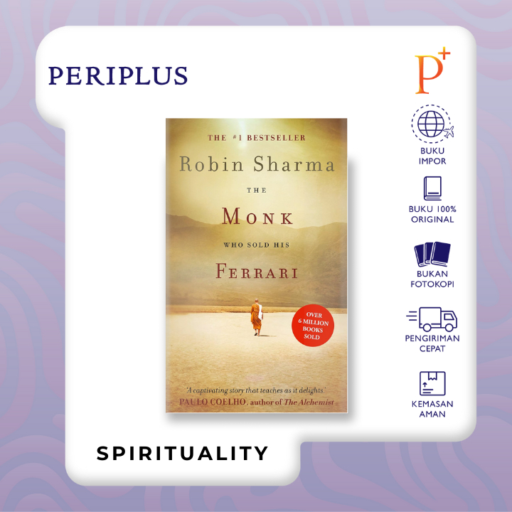 Jual The Monk Who Sold His Ferrari by Robin Sharma - 9780007848423 ...