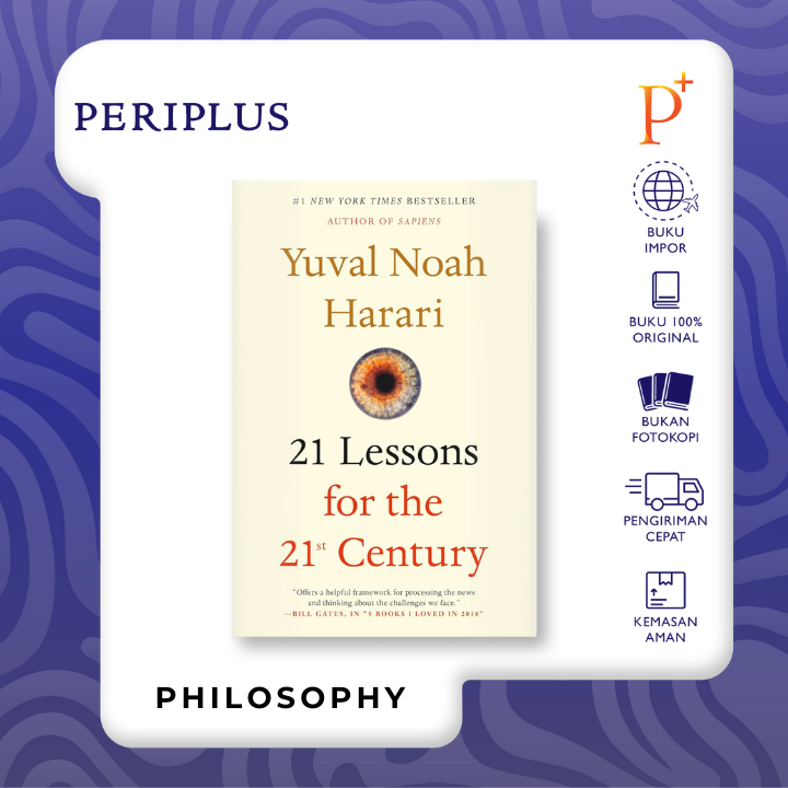 Jual 21 Lessons for the 21st Century by Yuval Noah Harari ...