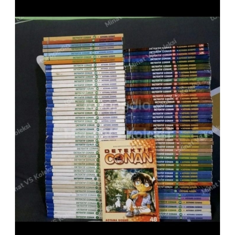 Jual Komik Detektif Conan Detective Conan Vol 1-100 Satuan KOLPRI CEK DESKRIPSI PRODUK | Shopee ...
