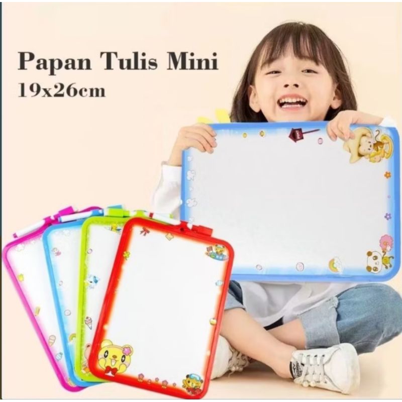 Jual VR papan tulis kecil untuk anak mini whiteboard Mainan white board ...