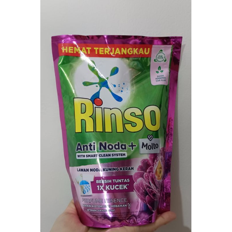 Jual Rinso Molto Detergent Cair Deterjen Anti Noda Perfume Essence 510 ...