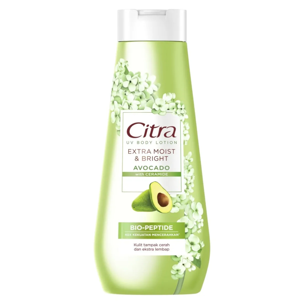 Jual ️CitraCosmetic ️ Citra Uv Body Lotion Extra Moist & Bright Avocado ...